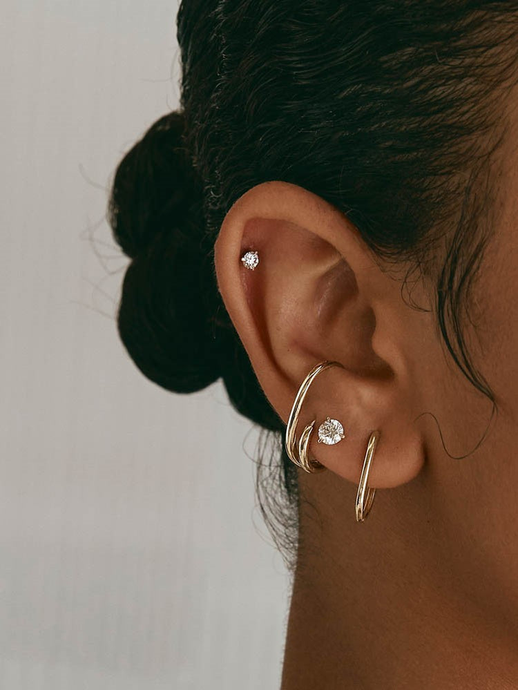 All You Need to Know About Helix Piercings | Medley Jewellery
